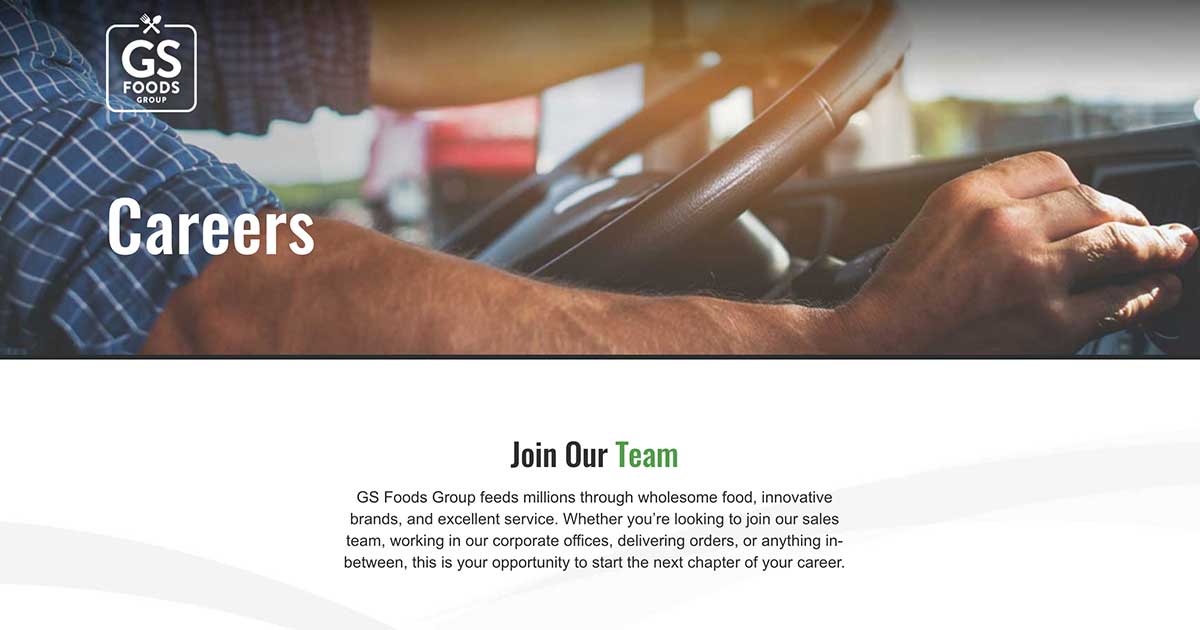 Join the GS Foods Group Team